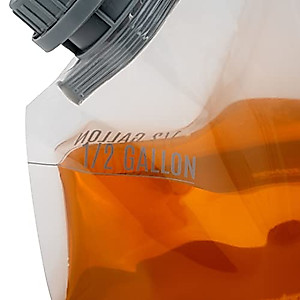 Restaurantware Cater Tek 1/2 Gallon Water Containers 10 Drink Bags - Collapsible Includes Tamper-Evident Caps Clear Plastic Beverage Bags For Catered Events Camping or Hiking Durable Handle