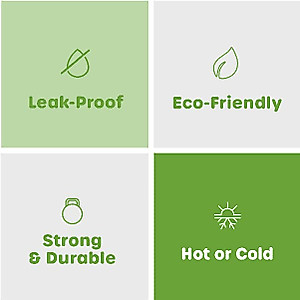 Comfy Package 12 oz. Paper Food Containers with Vented Lids, to Go Hot Soup Bowls, Disposable Ice Cream Cups, White - 25 Sets