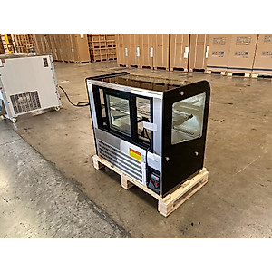 Bakery Display Cooler Case Counter top Desktop vertical Commercial refrigerator Pastry Deli 36" Glass NSF ETL UL-ST530A