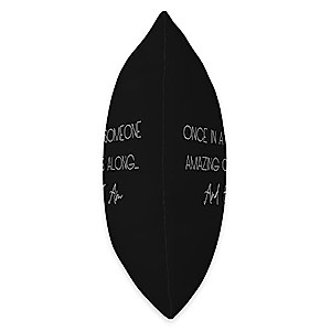 once in a while someone amazing comes along and here i am Throw Pillow