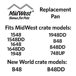 Replacement Pan for 48" Long MidWest Dog Crate