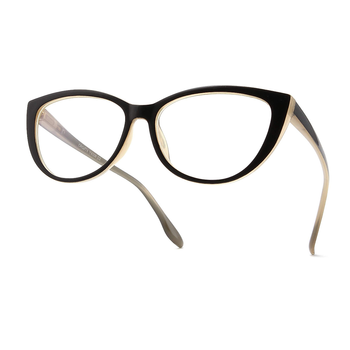 CRGATV 3 Pack Reading Glasses Blue Light Blocking Stylish Cat Eye Computer Readers Anti Eyestrain & Glare for Women