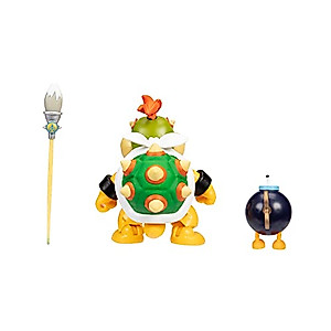 Nintendo Joojee Super Mario Figure Bowser Jr. w/Paint Brush (ex), 10 cm Exclusive, (13261)
