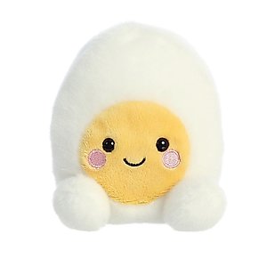 Aurora® Adorable Palm Pals™ Bobby Egg™ Stuffed Animal - Pocket-Sized Play - Collectable Fun - Yellow 5 Inches