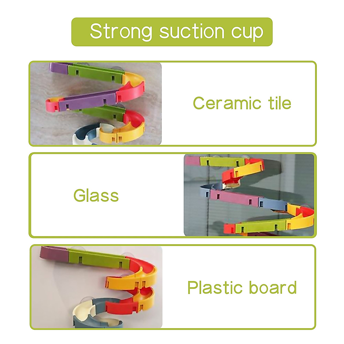 37 PCS Bath Toys Water Balls Tracks Wall, Bathtub Toys Slide Construction with Mini Duck Toys, Toddler Bath Toys for Boys Girls Gift