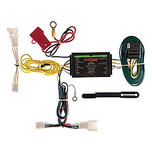 CURT 56147 Vehicle-Side Custom 4-Pin Trailer Wiring Harness, Fits Select Toyota Prius