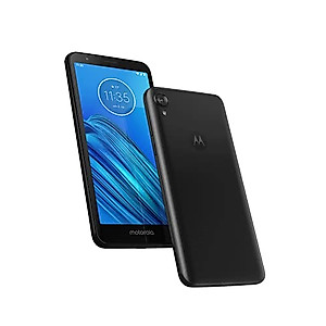 Motorola - Moto E6 with 16GB Memory Cell Phone (Unlocked) - Starry Black (Renewed)