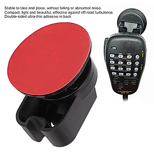 Yctze Radio Microphone Hanger Car Radio Microphone Holder Mic Clip Replacement for Yaesu FTM6000R 300DR 7900R 100DR D9000