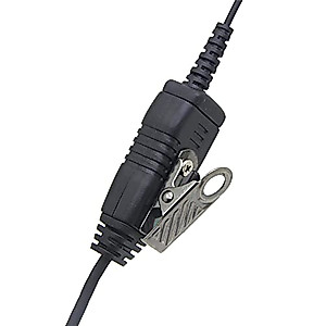 Kymate HKLN4455 HKLN4602 CLP1010 CLP1040 CLP1060 CLP446 CLP1083e CLP446e CLPe Plus Earpiece with PTT Mic for Motorola Solutions Business Radios Single Pin Shotr Cord Swivel Headset