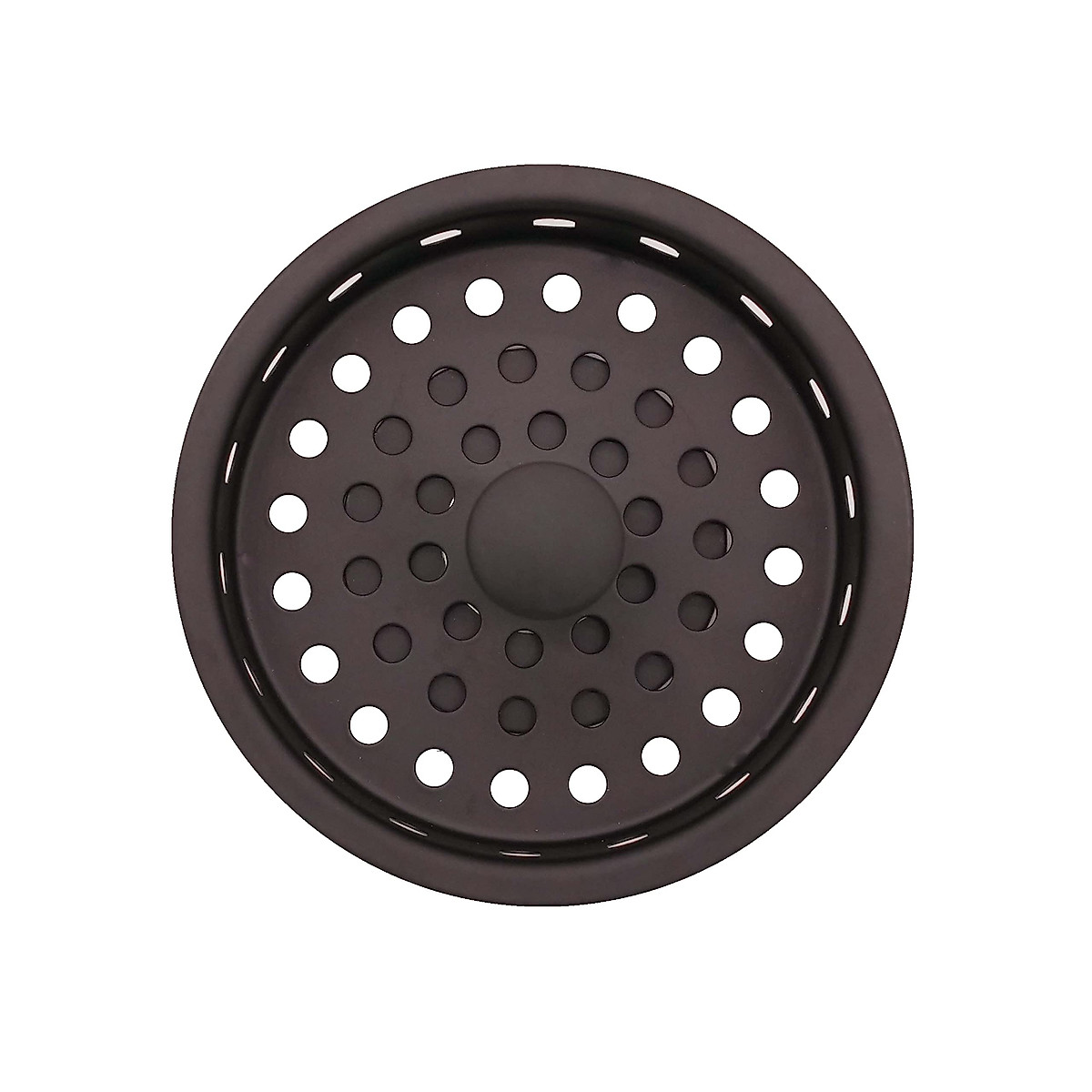 Westbrass CO2196S-12 Combo Pack 3-1/2" Post Style Large Basket Extra-Deep Collar Kitchen Sink Waste Disposal Flange with Strainer Stopper, Oil Rubbed Bronze