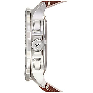 Hamilton Watch Khaki Aviation X-Wind GMT Swiss Chronograph Quartz Watch 46mm Case, Blue Dial, Brown Leather Strap (Model: H77922541)