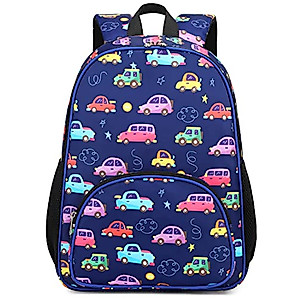 BTOOP Kids Backpack Boys Girls Toddler BookBag Preschool Kindergarten School Bag Nursery Small Daypack with Chest Strap