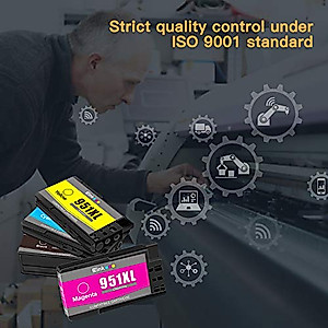 E-Z Ink (TM) Compatible Ink Cartridge Replacement for HP 950XL 951XL 950 XL 951 XL for OfficeJet Pro 8610 8600 8615 8620 8625 8100 276dw 251dw (3 Black, 2 Cyan, 2 Magenta, 2 Yellow, 9 Combo Pack