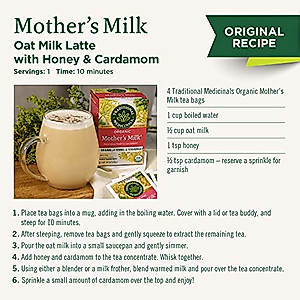 Traditional Medicinals Tea, Organic Mother's Milk, Promotes Healthy Lactation, Breastfeeding Support, 32 Tea Bags
