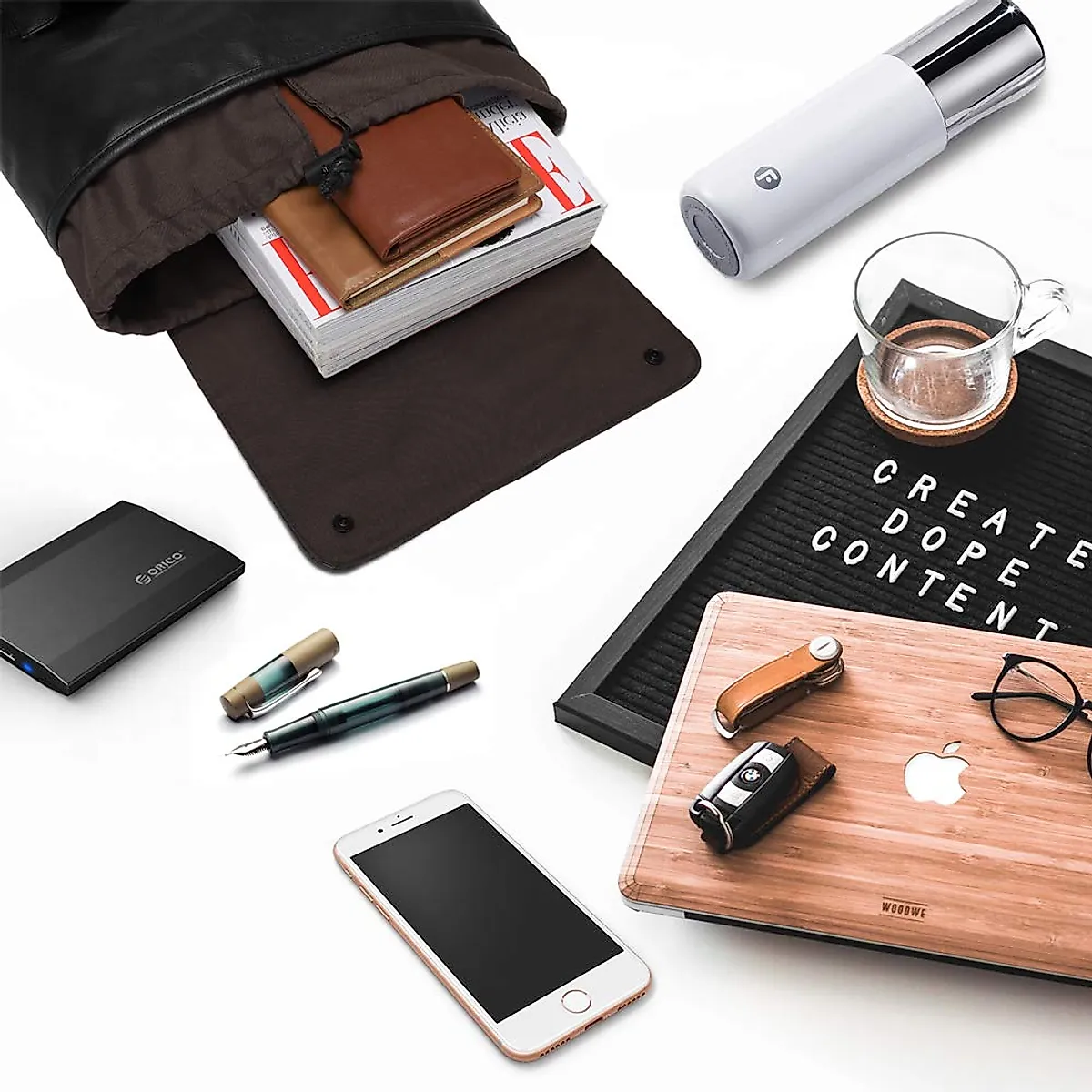 LXY Leather Backpack Vintage College School Backpack, Brown Faux Leather Backpack Purse, 15.6 Inches Laptop Bookbag with USB Charging Port