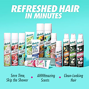 Batiste Overnight Deep Cleanse 200ml, Leave-In Deep Cleansing Dry Shampoo for Overnight Use, Absorbs Oil for Clean Looking Fresh Hair Overnight