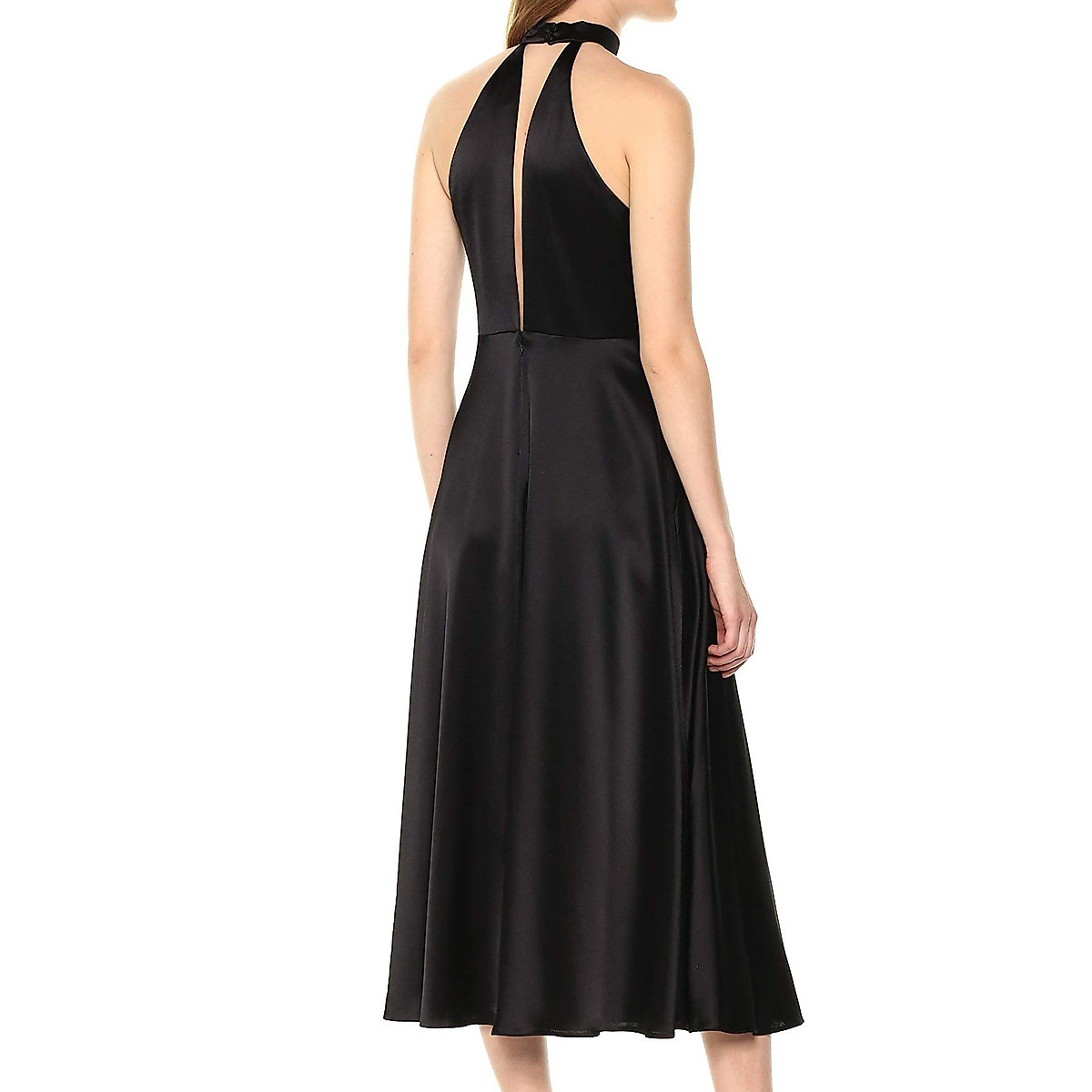 Jill Jill Stuart Women's Tea Length Dog Color, Black, 2