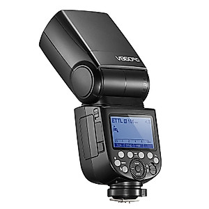 Godox Camera Flash Speedlight V860III-C for Canon [Upgraded Li-on Battery] Compatible with Canon Digital Cameras 6D 7D 50D 60D 500D 550D 600D 650D 1000D 1100D 1DX 580EX II 5D Mark II III