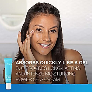 Neutrogena Hydro Boost Eye Cream, Under-Eye Moisturizer with Hyaluronic Acid, Fragrance Free and Non-Comedogenic, 0.5 Oz