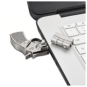 WooTeck 64GB Metal Revolver Gun Novelty USB Flash Drive(Livid)