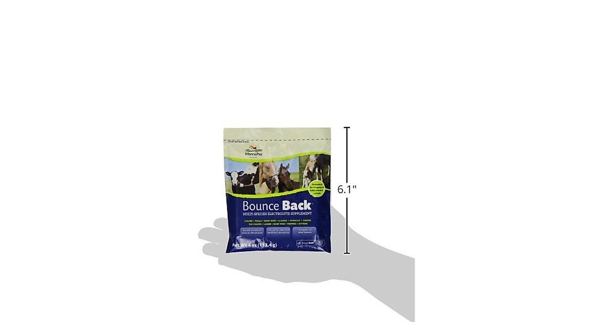 Manna Pro Bounce Back: Multi-Species Electrolyte 4 oz