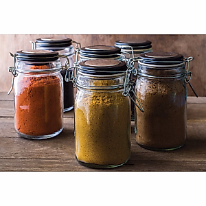 HIC Kitchen Canning Jar Lifter Tongs for Pressure Canner and Water Bath Canning, Fits all Canning Jar Sizes