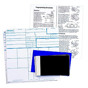 FD-258 Fingerprint Kit (Full)
