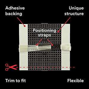 3M High Strength Large Hole Repair Kit, Includes Fiber Reinforced Spackling Compound (12 oz.), Repair Plate, Putty Knife and Sanding Sponge, For Easy Wall Repair, No Shrinking or Cracking (LHR-KIT)