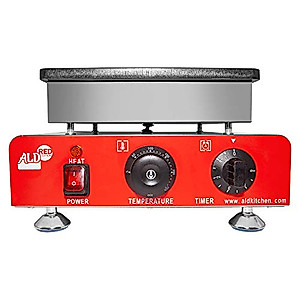 ALDKitchen Mini Dutch Pancake Maker | Poffertjes Maker | 110V (25 Pancakes)