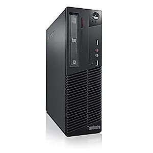 Lenovo ThinkCentre M79 SFF Business Desktop Computer, AMD A8-6500B up to 4.1GHz, 4G DDR3, 1T, DVD, WiFi, BT 4.0, USB 3.0, VGA, DP, Win 10 64-Bit Supports English/French/Spanish(A8)(Renewed)
