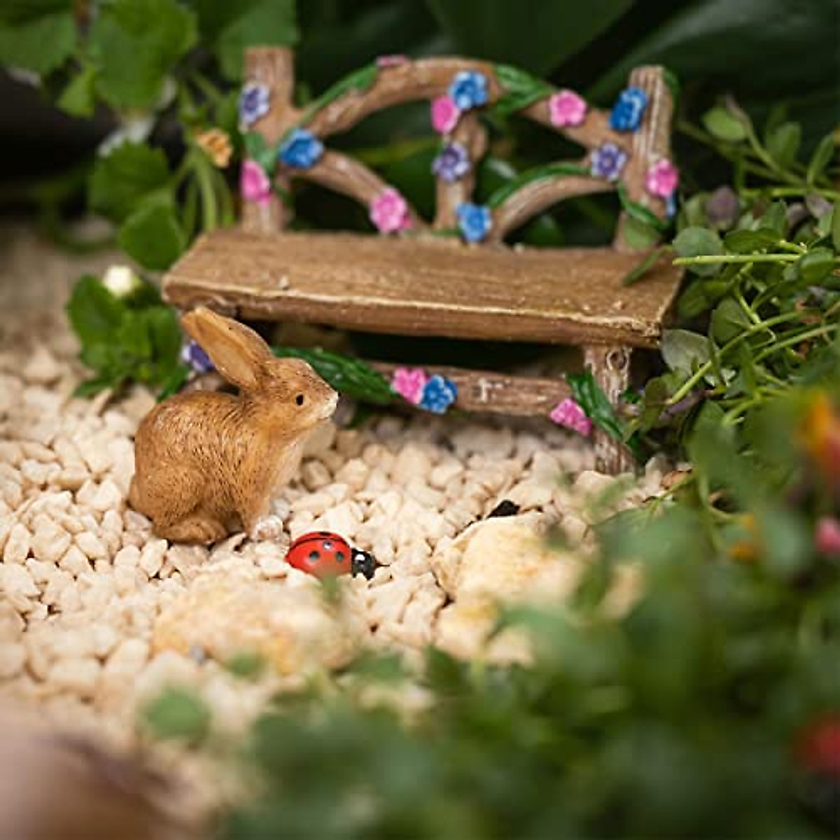 PRETMANNS Fairy Garden Fairies Figurines - Fairy for Fairy Gardens - Fairy Garden Accessories - Miniature Garden Fairy Bella & Outdoor Fairy Garden Supplies - Fairy Garden Starter Kit - 14 Pieces