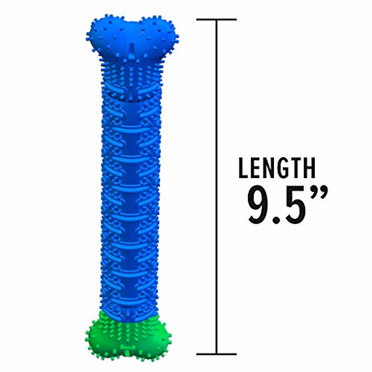 BulbHead Chewbrush Toothbrush Dog Toothbrush and Dog Toy - No Dog Toothpaste Required - Great Dog Teeth Cleaning Toys (1 Pack)