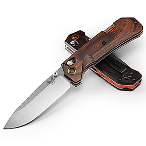 Benchmade - Grizzly Creek 15062 EDC Knife with Wood Handle (15062)