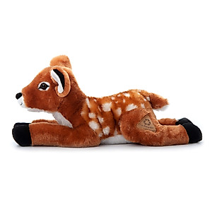 The Petting Zoo Fawn Stuffed Animal, Gifts for Kids, Wild Onez Zoo Animals, Fawn Plush Toy 17 inches