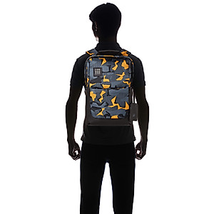 Moleskine Laptop, Camouflage Nero/Giallo, Go Backpack
