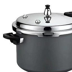 Aluminum Alloy Pressure Cooker Rice Cooker Kitchen Cookware Quickly Cooking Stewed Meat Pot Pressure Canner for Kitchen Hotel