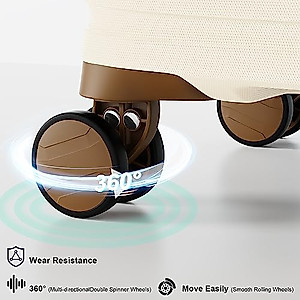 Joyway Carry On Luggage 20 Inch Expandable Suitcase with Spinner Wheel, 3 Piece Hard Shell Luggage Set with TSA Lock