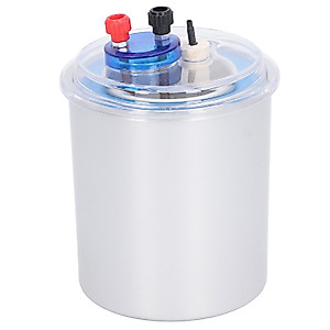 Electric Calorimeter,Double Wall Electric Calorimeter Accurate Measurement for High School Students White