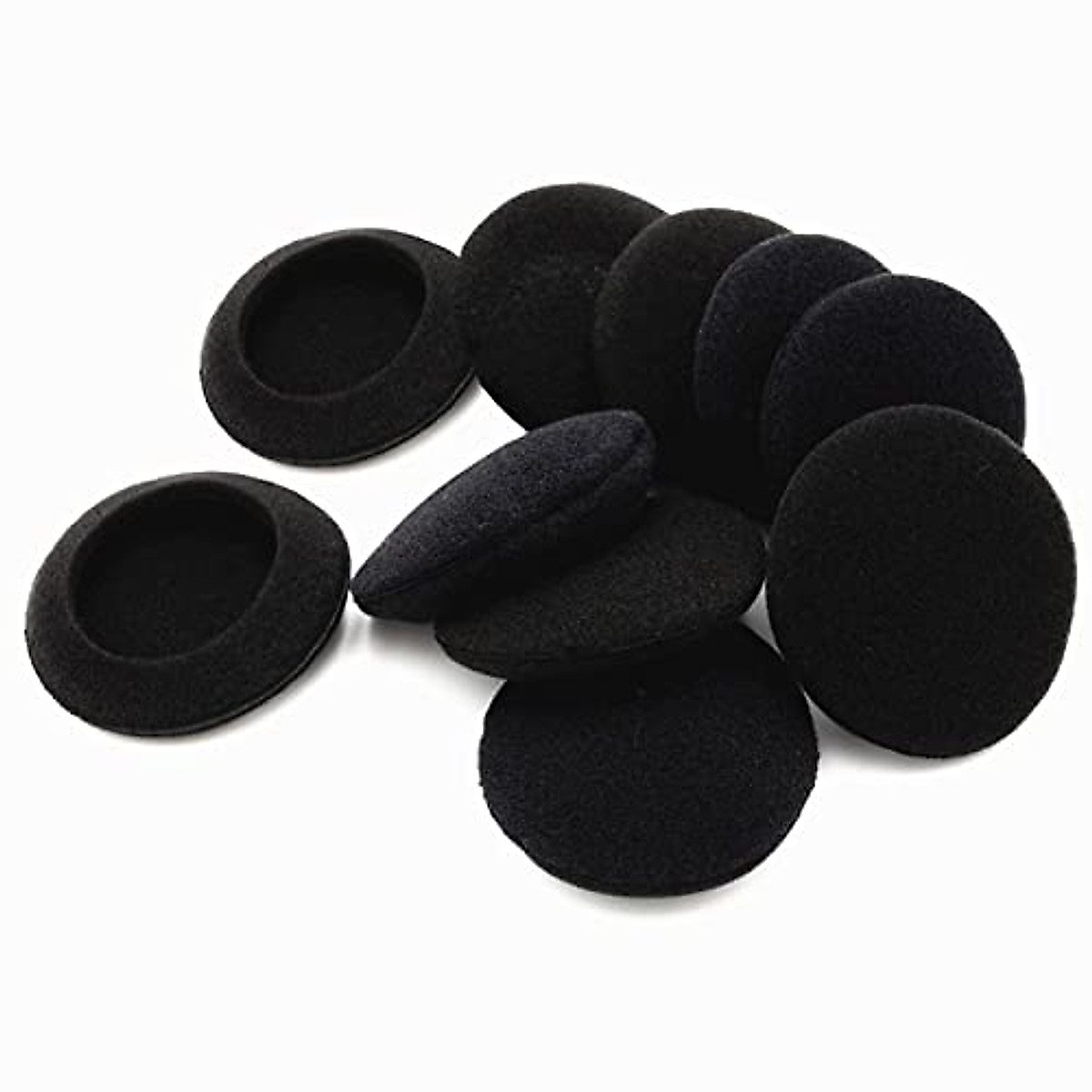TaiZiChangQin 10 Pairs Foam Ear Pads Ear Cushions Sponge Earpads Replacement Compatible with Sennheiser PC3 Chat / PC8 PC 8 USB Headphone