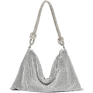 Rhinestone Purse for Women Crystal Evening Clutch Bag for Party Wedding Dinner