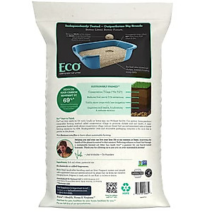Boxiecat Eco Farm to Box Ultra Sustainable Cat Litter -Scent Free- 16.5 lb- Lightweight, Plant-based Premium Clumping Formula- All Natural Odor Control, Stays Ultra Clean