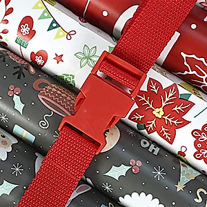 Sattiyrch Underbed Gift Wrap Organizer,Gift Wrapping Paper Storage Container,Holds up to 20 Rolls,41W x 14D x 6H (Green)