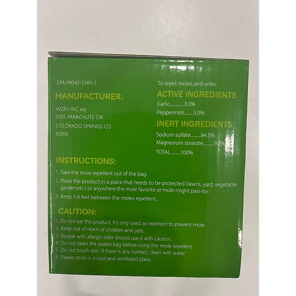 24pack Mole Repellent, Mouse Repellent, Groundhog Repellent, Gopher Repellent, Vole Repellent for Lawn Garden Yard Outdoor, Armadillo Repellent, Mole Deterrent