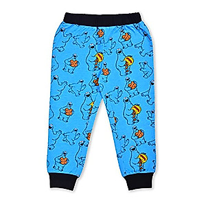 Sesame Street Elmo and Cookie Monster Boys T-Shirt and Pants Set for Infant and Toddlers