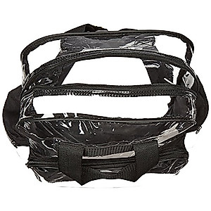 Clear Backpack, Camping Hiking Daypacks, Transparent Backpacks (Clear - 14")