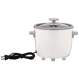 Zojirushi NHS-06 3-Cup (Uncooked) Rice Cooker, White (-WB)