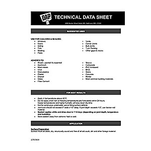 12 Pack of 10.1 oz Dap 18305 Dynaflex 230 Clear Premium Window, Door, and Trim Sealant