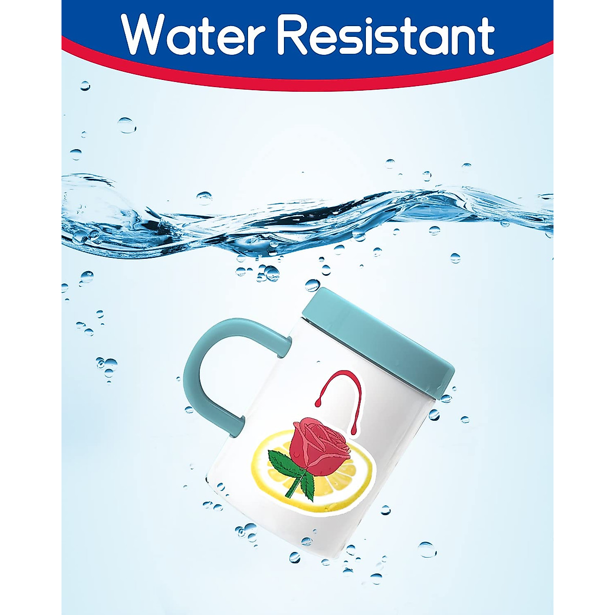 Colemoly Sticker Paper Printable Vinyl for Inkjet Printer 25 Sheets Matte White Waterproof Decals Adhesive Quick Drying Tear resistance Non-residue Label Vivid Color 8.5x11 In for Craft,Scrapbooking