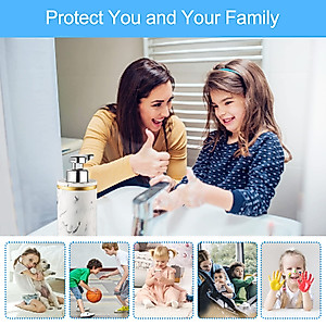 Automatic Soap Dispenser-Foaming Hand Soap Dispenser-Rechargeable Electric Automatic Soap Dispenser Touchless-Foam Hand Touchless Soap Dispenser for Bathroom,Kitchen(11oz/320ml)