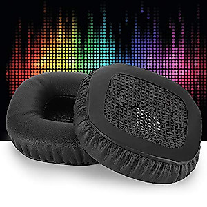 ASHATA Replacement Earpad Ear Pad Cushion for Marshall Major II, Replacement Ear Pads Cushion Kit 1 Pair Replacement Memory Soft Sponge Form Earphone Sleeve Earmuff Case(Black)